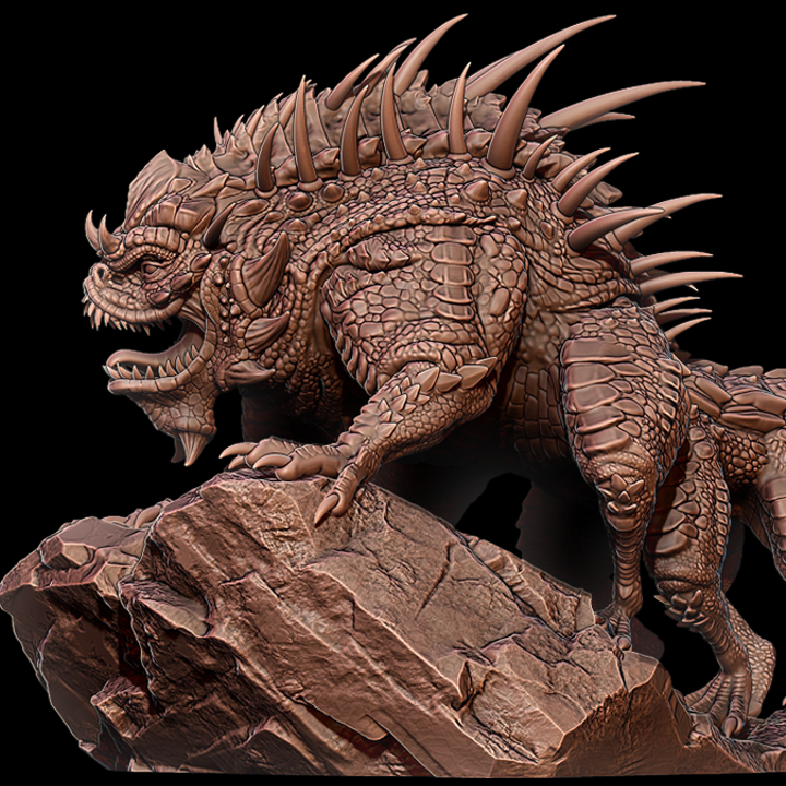 3D Printable Variant Basilisk by Alchemy Inc.