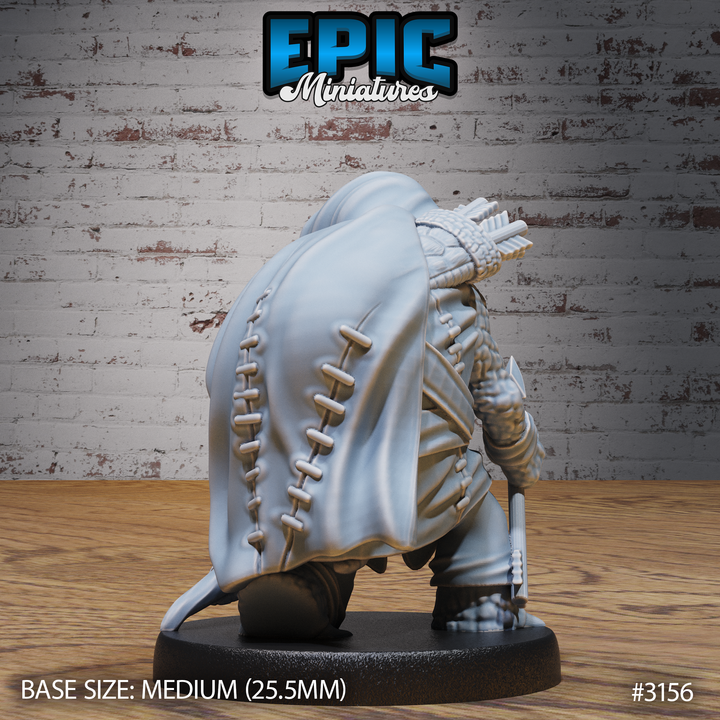 3D Printable Turtle Folk Tribe Set / Tortoise Fighter / Aqua Villager ...