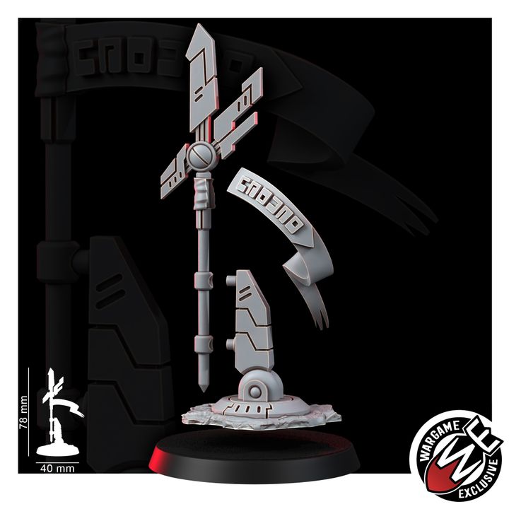 3D Printable GREATER GOOD COUNTER MARKER by Wargame Exclusive