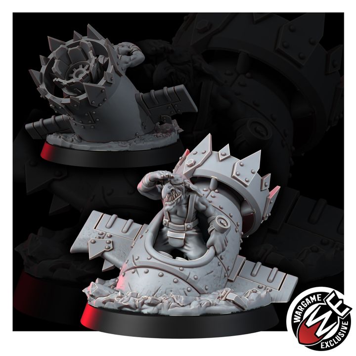 3D Printable ORK AIRBORNE LUCKY GROT by Wargame Exclusive