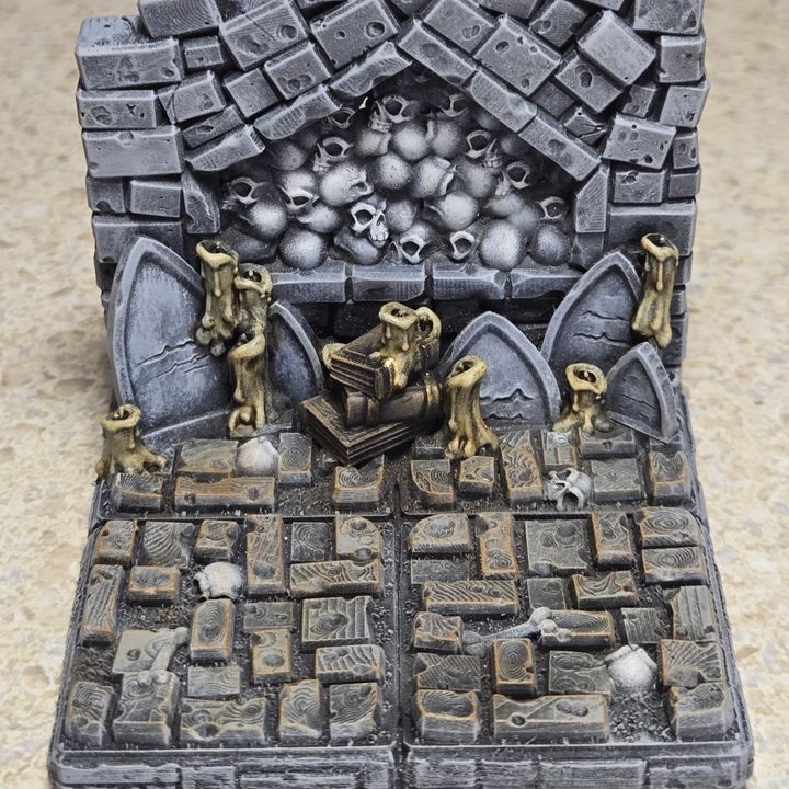 3D Print of Skull Temple Bundle - Dungeon Set by TinkerGhost