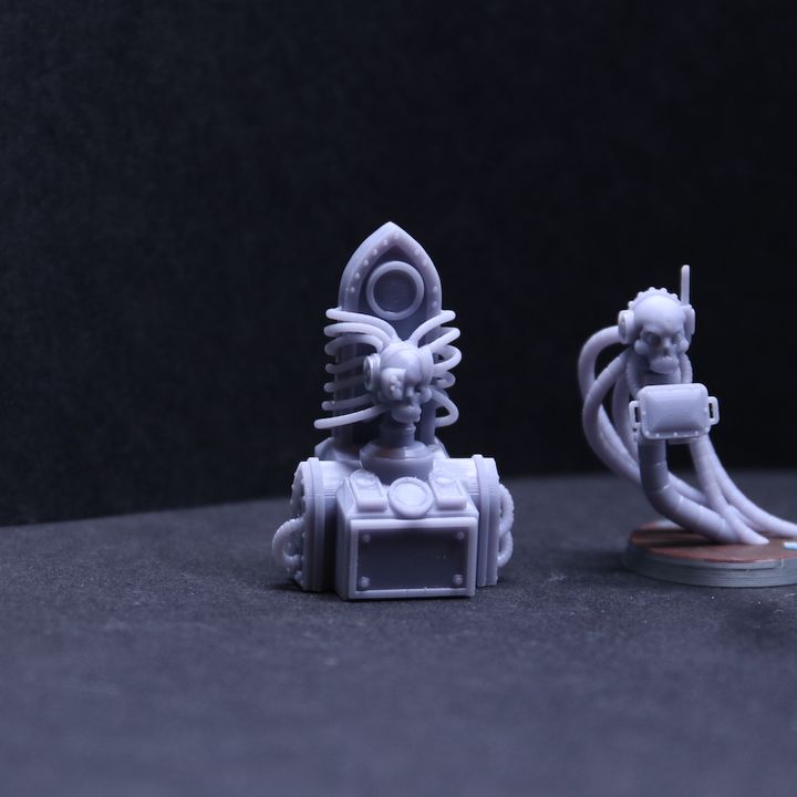 3D Printable Grimdark Skulls for Basing, Terrain - Basing Bits by Voy ...