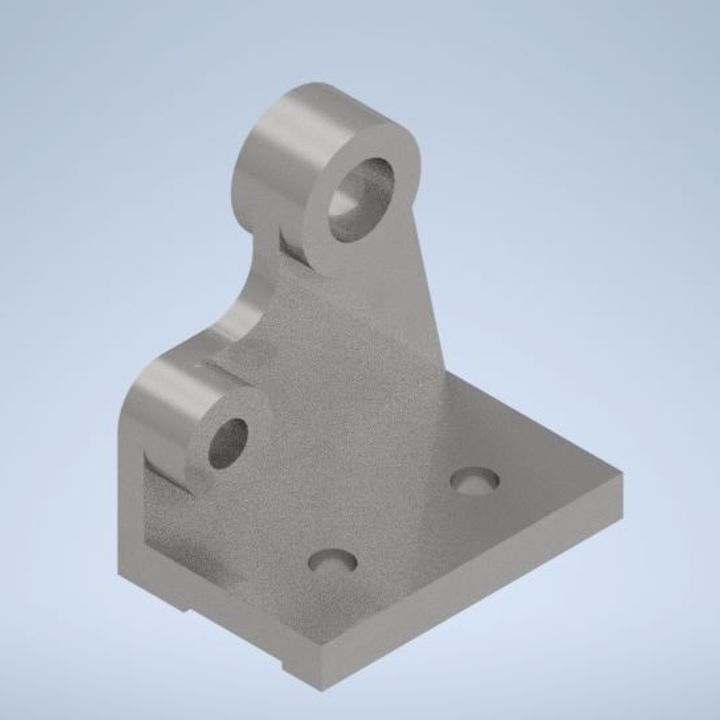 3D Printable END BRACKET by JOBIN JOY