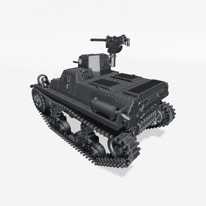 3D Printable M1931 Combat Car - Marmon Herrington CTLS-4TA (US, 1939 ...