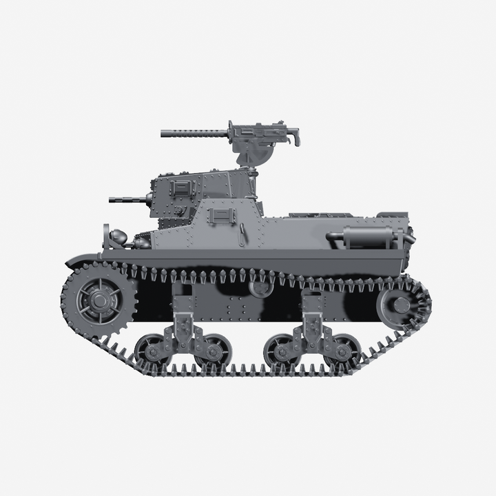 3D Printable M1931 Combat Car - Marmon Herrington CTLS-4TA (US, 1939 ...