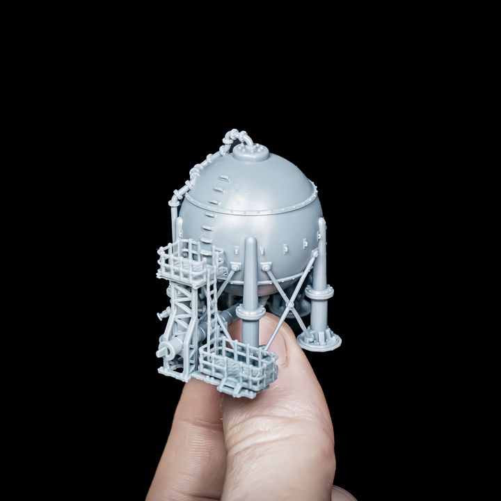 3D Printable Industrial Gas Tanks by The Lazy Forger