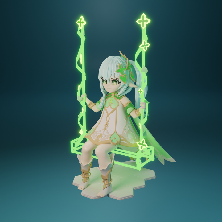 3D Printable Dendro Archon Loli by FunserviceSTL