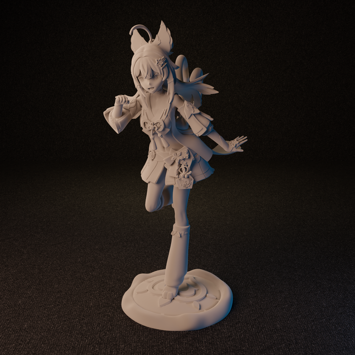 3D Printable SFW and NSFW Cat Upon the Eaves by FunserviceSTL