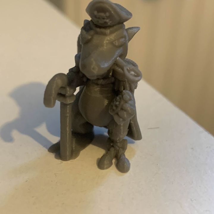 3D Print of kobold Commander by BlockBadger