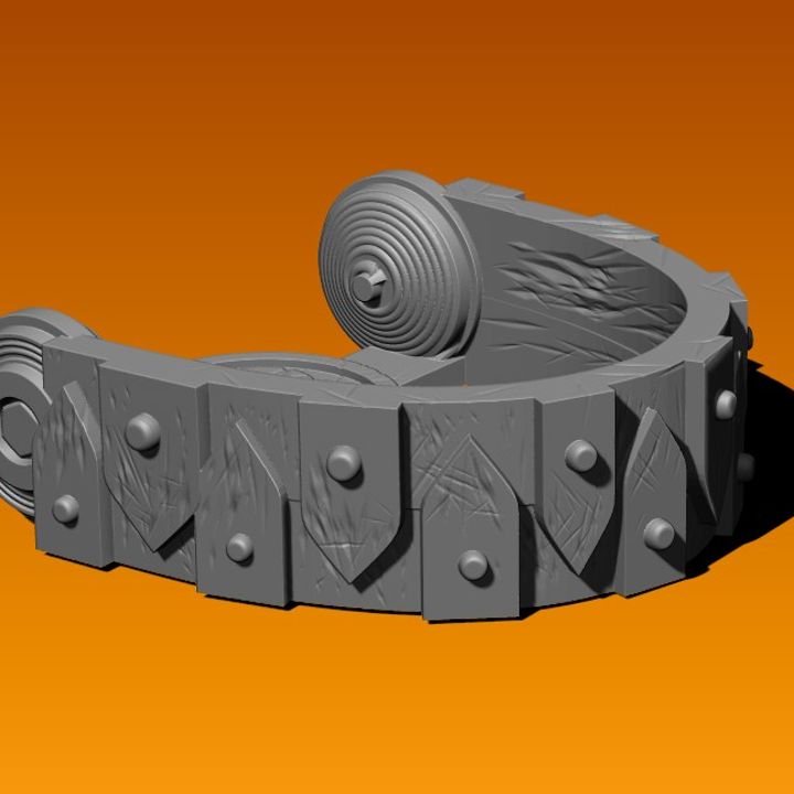 3D Printable Giant Bear Traps by Mr. Bugg