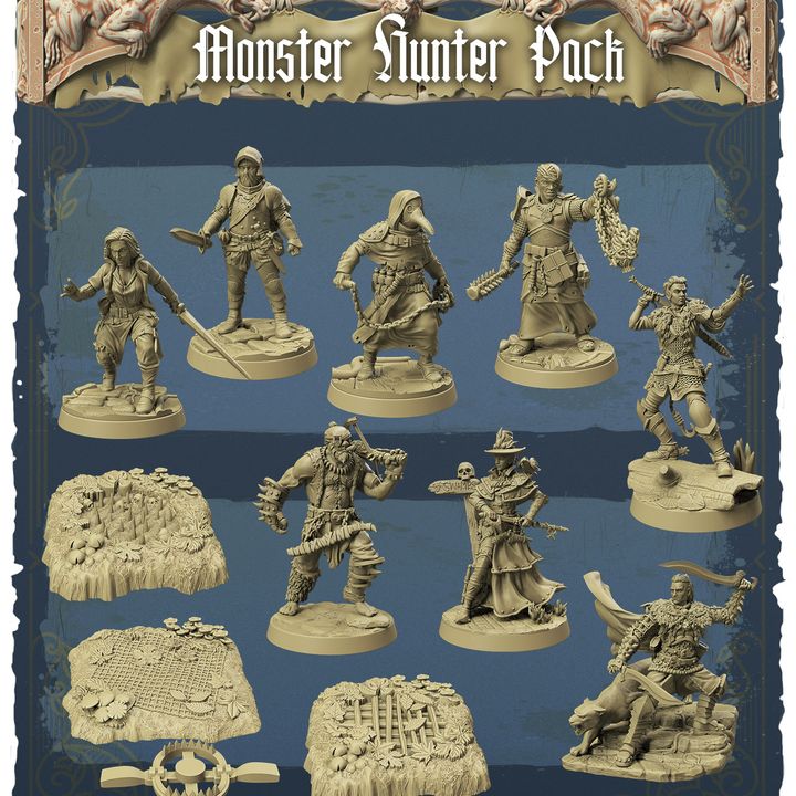 Monster Slayers ⚔️ Heroes, Monsters and Scenery Campaign - MyMiniFactory