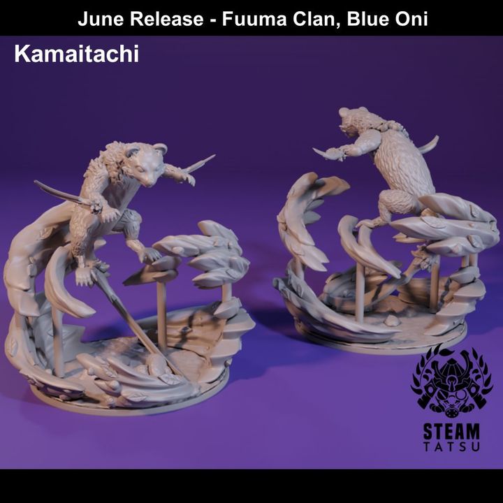 3D Printable Kamaitachi by Steam Tatsu