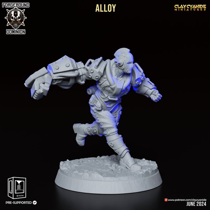 3D Printable Alloy by Clay Cyanide Miniatures