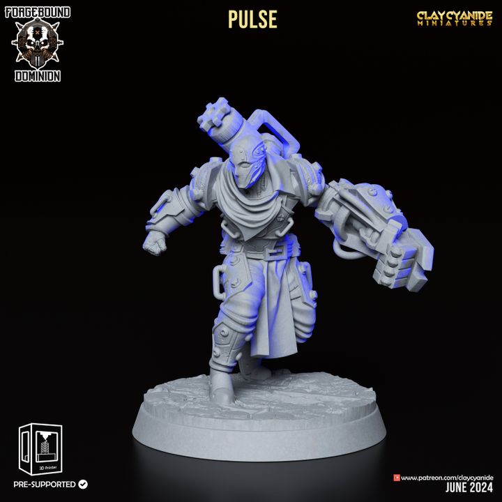 3D Printable Pulse by Clay Cyanide Miniatures