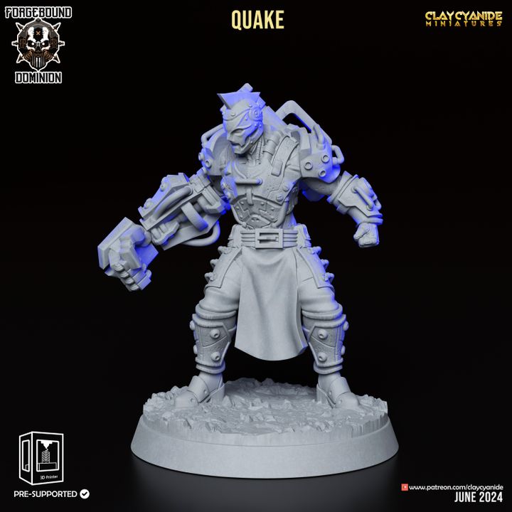 3D Printable Quake by Clay Cyanide Miniatures