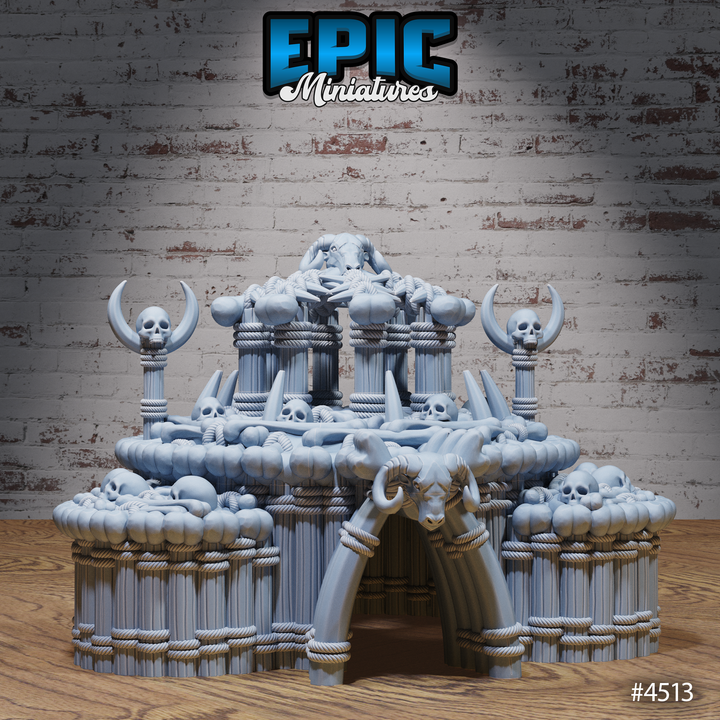 3D Printable Safari Building / Tribal House Buildings / Forgotten ...