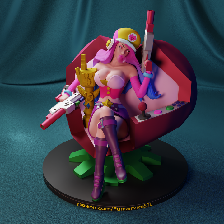 3D Printable SFW nad NSFW Arcade Fortune by FunserviceSTL