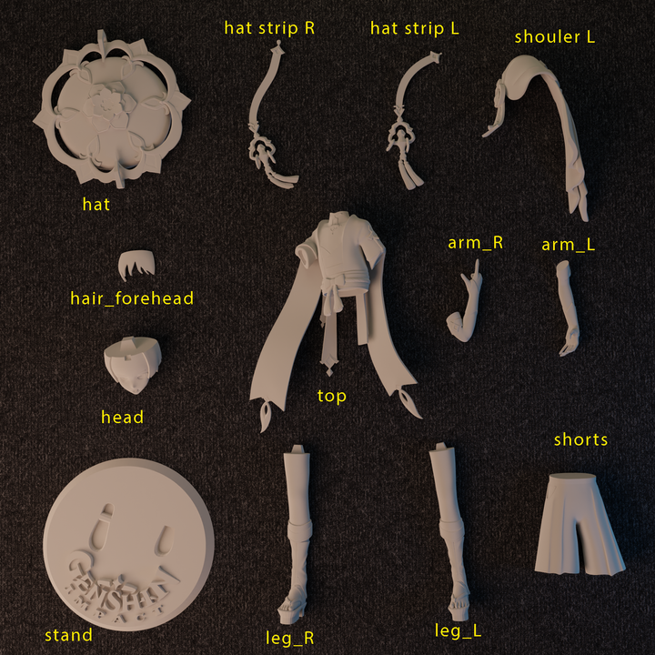 3D Printable Wanderer boy by FunserviceSTL