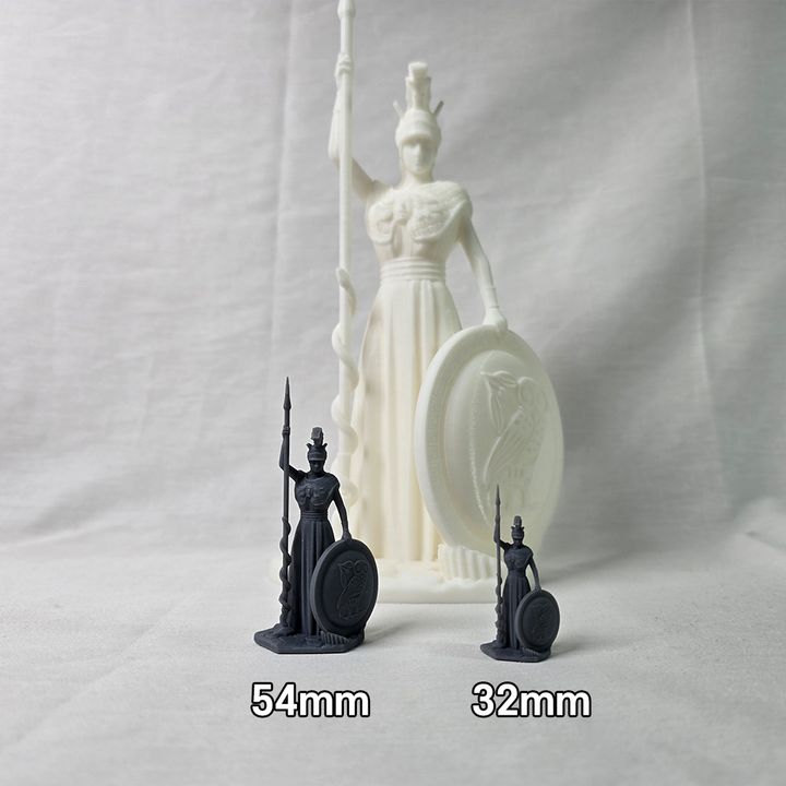 3D Printable Athena Statue by BlueSand3D