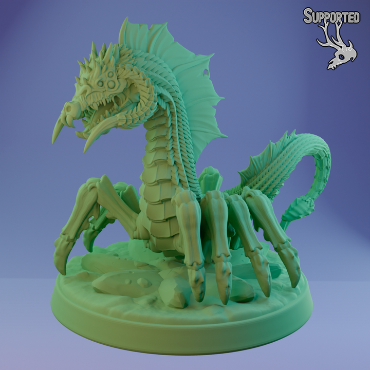 3D Printable Spiderdragon Ker-arach by Zio