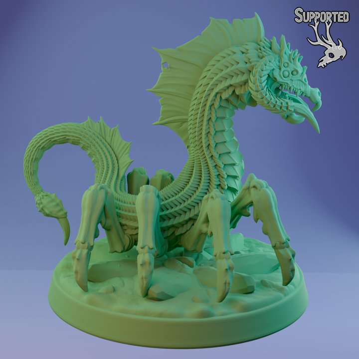 3D Printable Spiderdragon Ker-arach by Zio