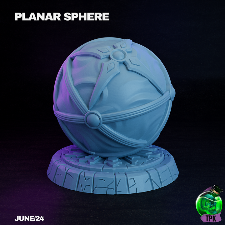 3D Printable Planar Sphere by TPK Lab