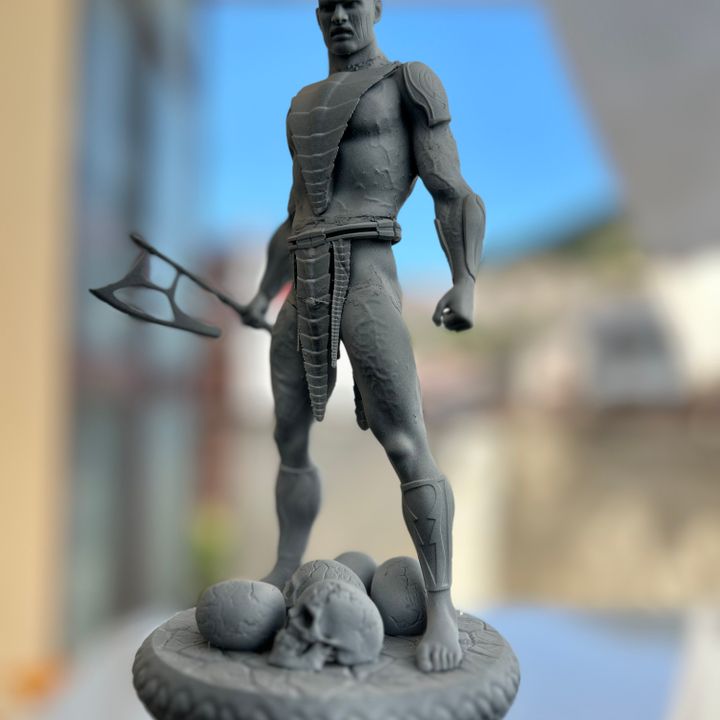 3D Printable The Scourge by Enzo Calcagni