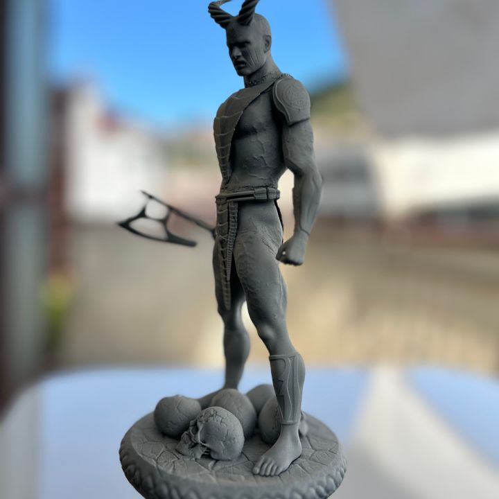 3D Printable The Scourge by Enzo Calcagni