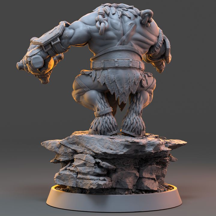 3D Printable Draknar Bonecrusher - The Ironmane Minotaurs of Emberhold ...