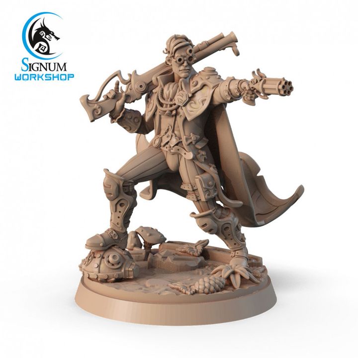 3D Printable Dungeon Explorers set by Signum Workshop