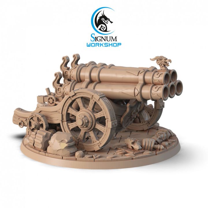 3D Printable Ogre Cannoneers set by Signum Workshop