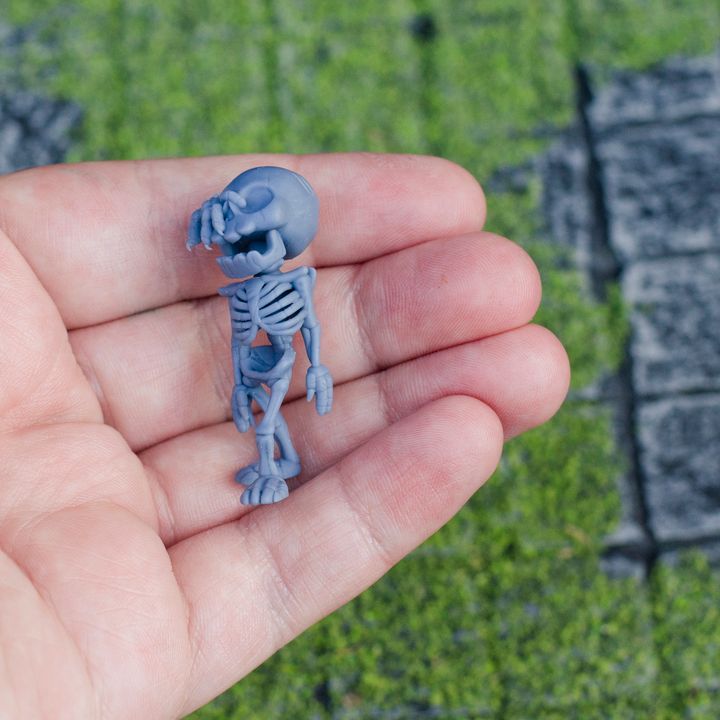 3D Printable Skeleton Crew Expansion! 3 Unique Skeletons + Disassembled ...