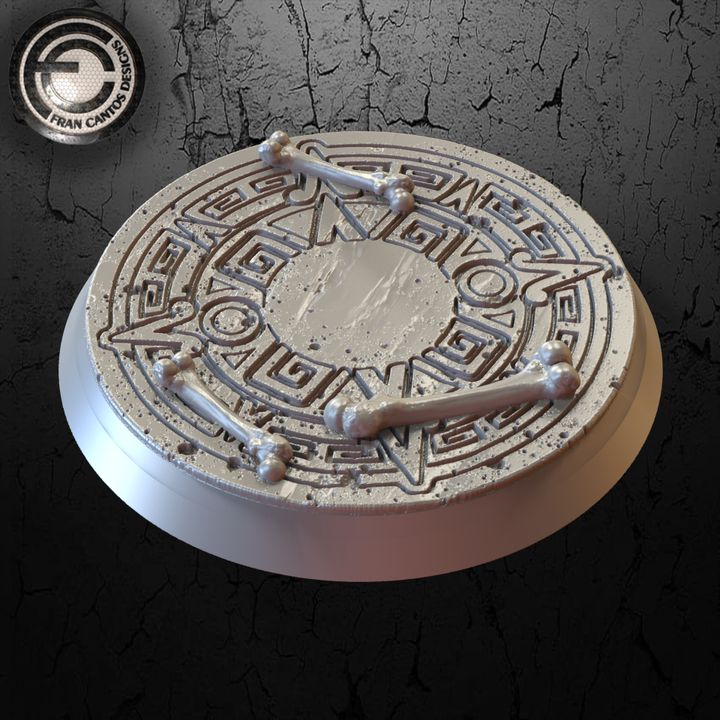 3D Printable BASE 4 by Fran Cantos Designs