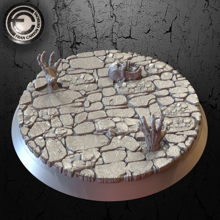 3D Printable BASE 5 by Fran Cantos Designs