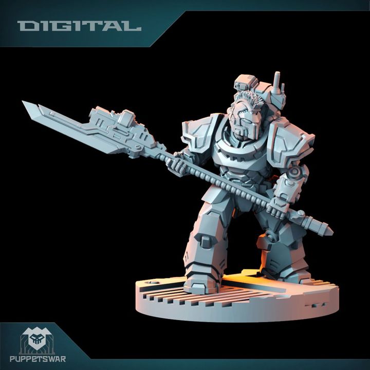 3D Printable Prime Guardians [Tactical] by Puppetswar Miniatures