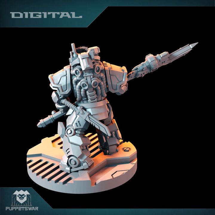 3D Printable Prime Guardians [Tactical] by Puppetswar Miniatures