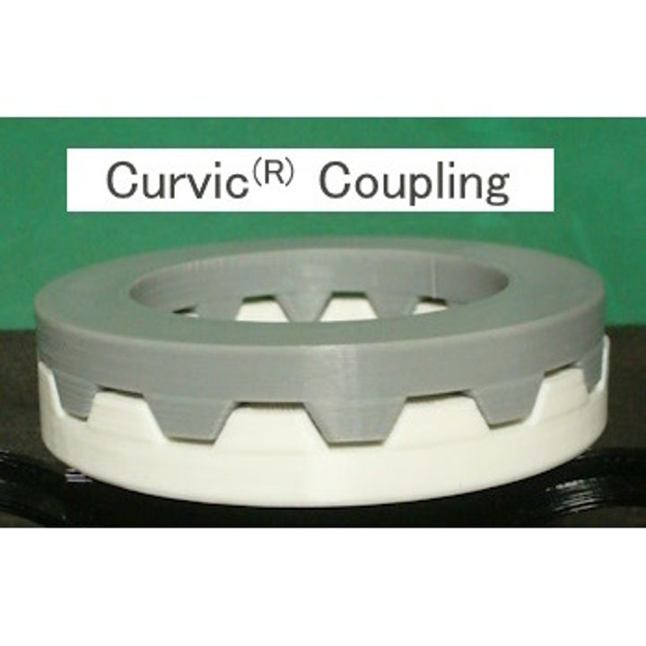 3D Printable Jet Engine Compornent: Curvic(R) Coupling by Motoo Kondo