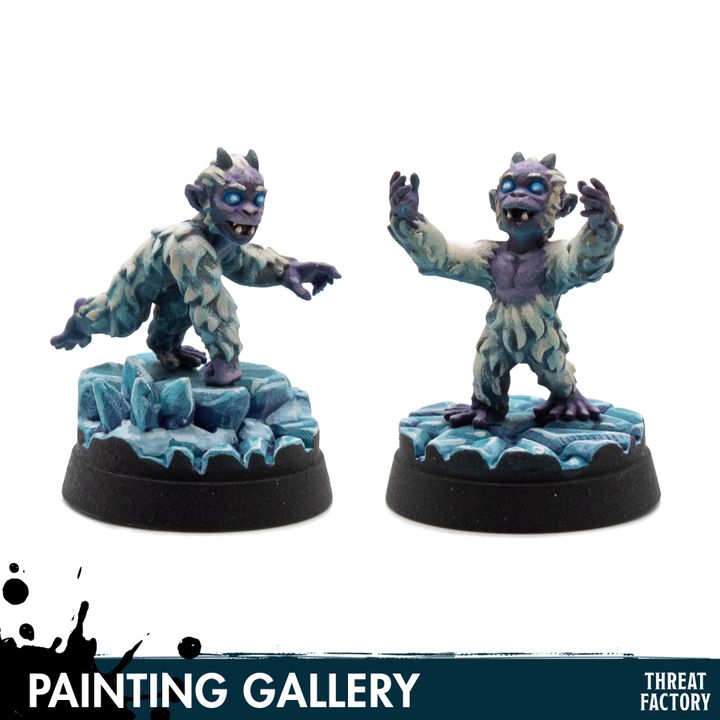 3D Print of Two yeti tykes by ThreatFactory