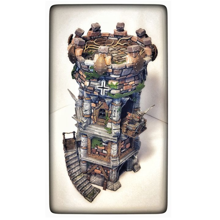 3D Printable Tower - Aetherium by Fabio