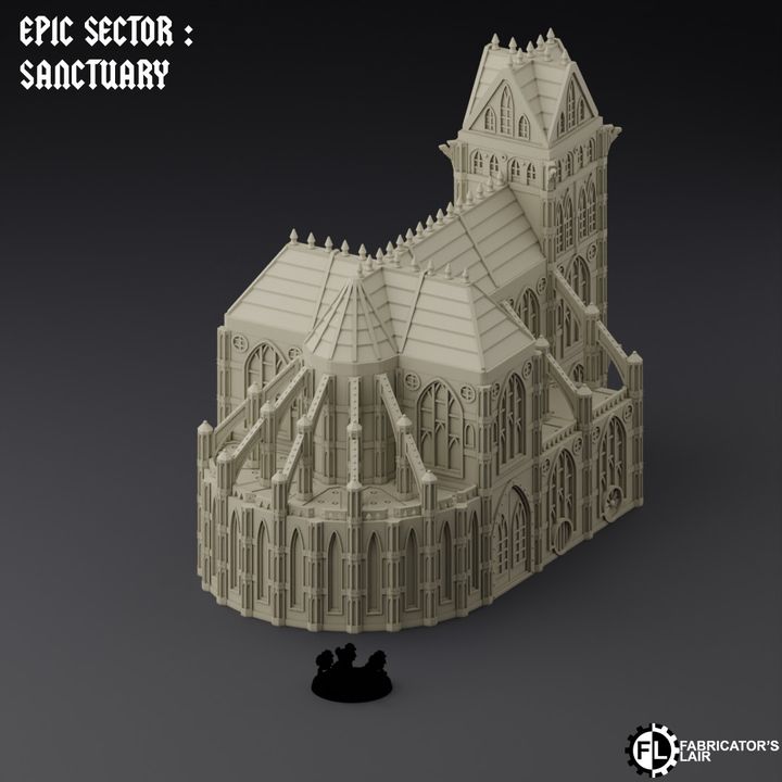 3D Printable Epic-scale Grimdark Gothic Buildings - Set #3 by ...