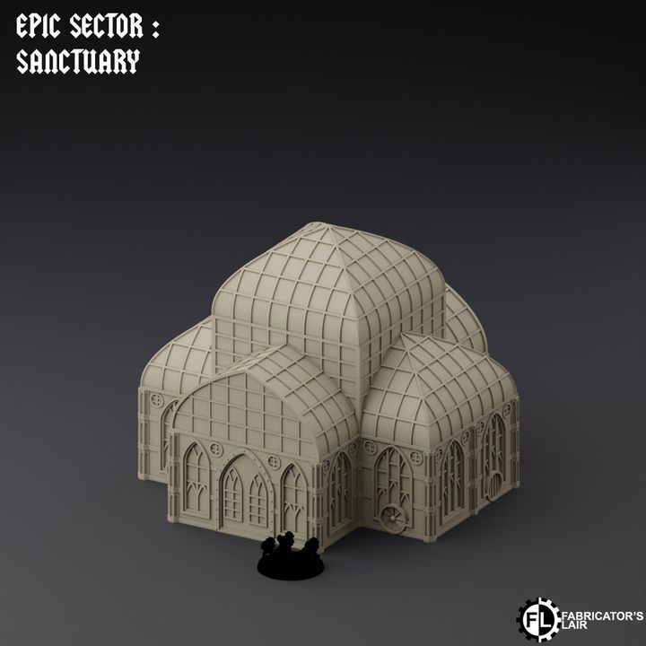 3D Printable Epic-scale Grimdark Gothic Buildings - Set #3 by ...