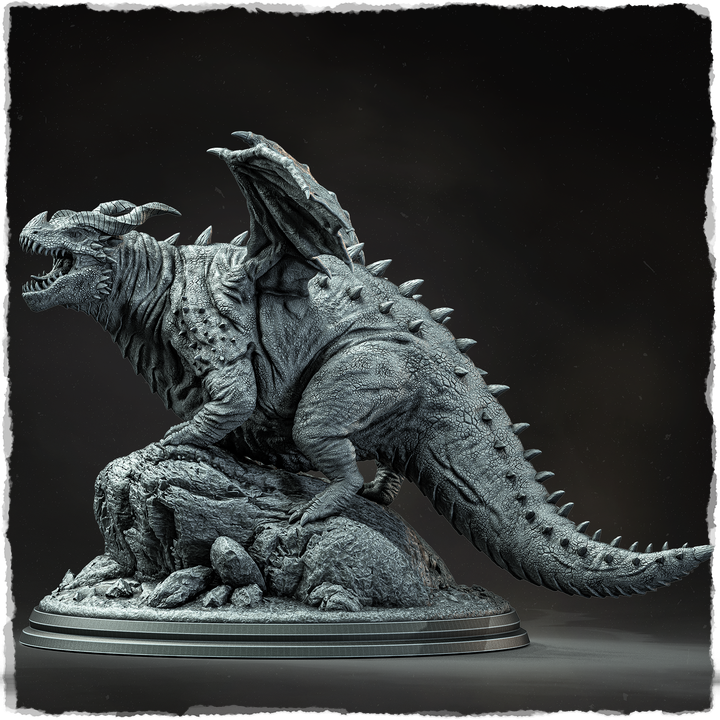 3D Printable Bloatwing, the Fat Dragon by Evox Arts