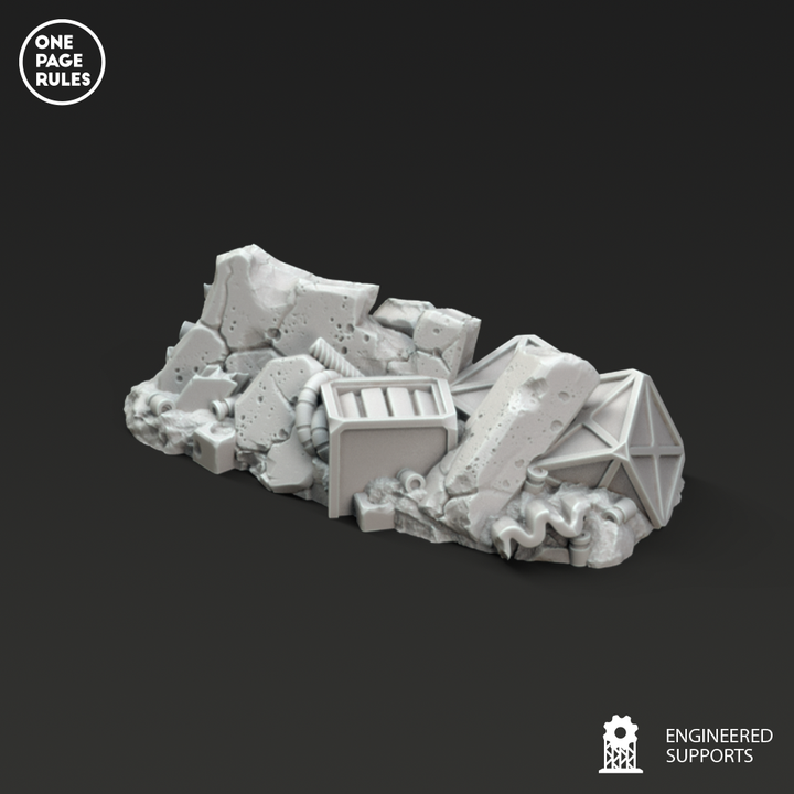 3D Printable Urban Small Terrain by One Page Rules