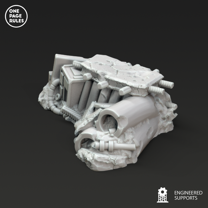 3D Printable Urban Small Terrain by One Page Rules