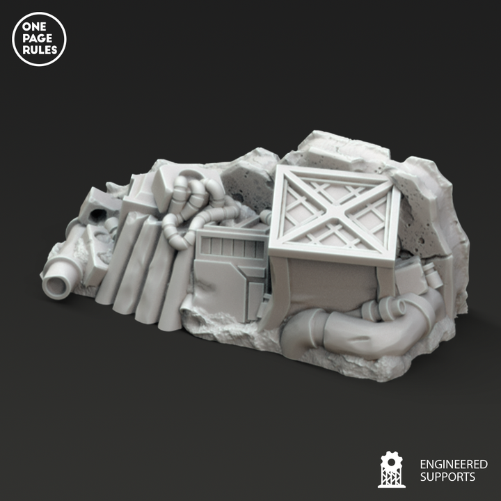 3D Printable Urban Small Terrain by One Page Rules