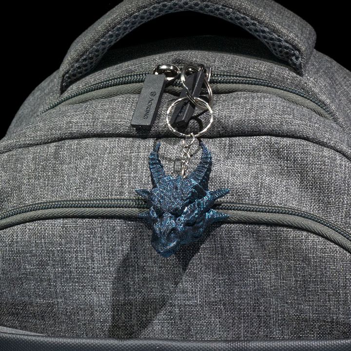 3D Printable Epic Dragon Keychain by Stlflix