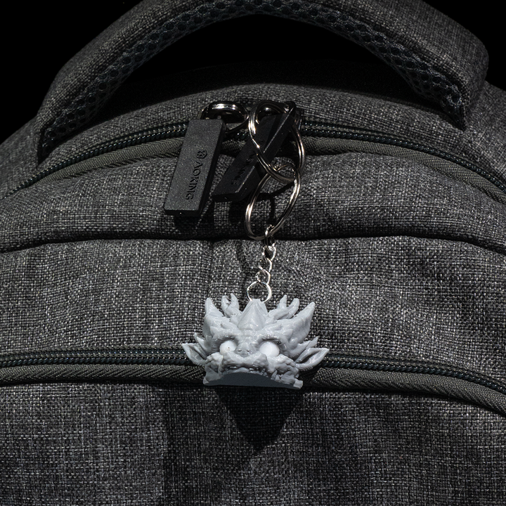 3D Printable Tiny Dragon Keychain by Stlflix