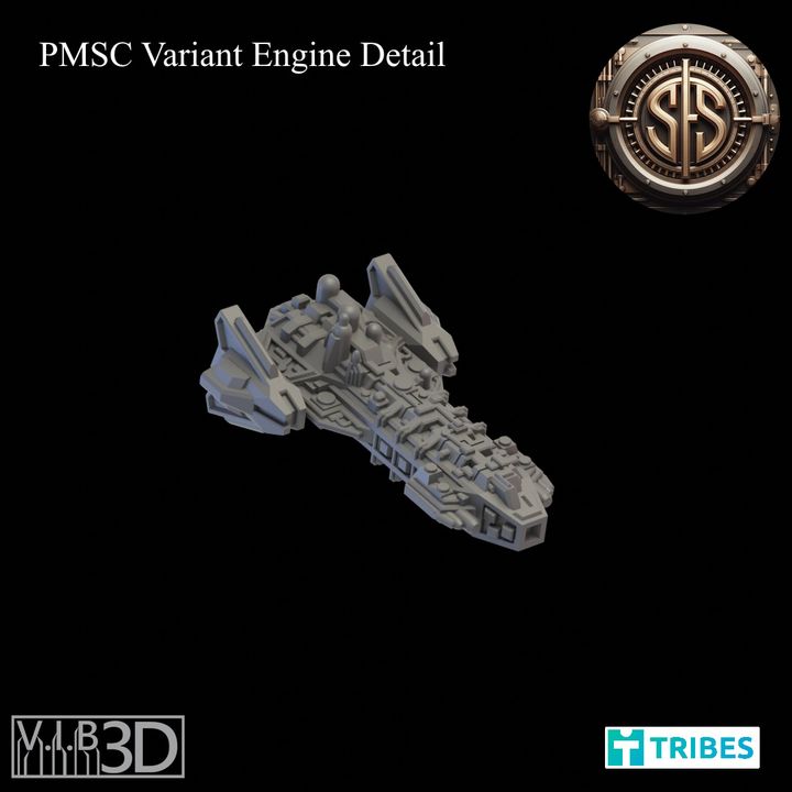 3D Printable PMSC Fleet by Soul Forge Studio