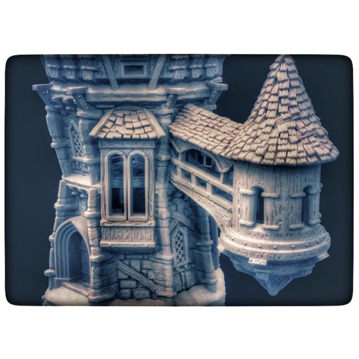 3D Printable Tower - Skyward Sentinel by Fabio