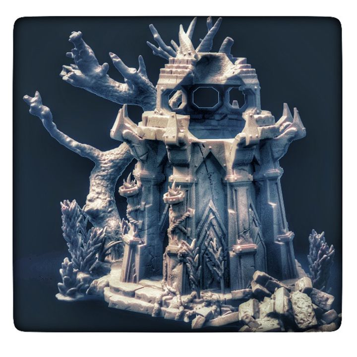 3D Printable Watchtowers - Everwatch Citadel by Fabio